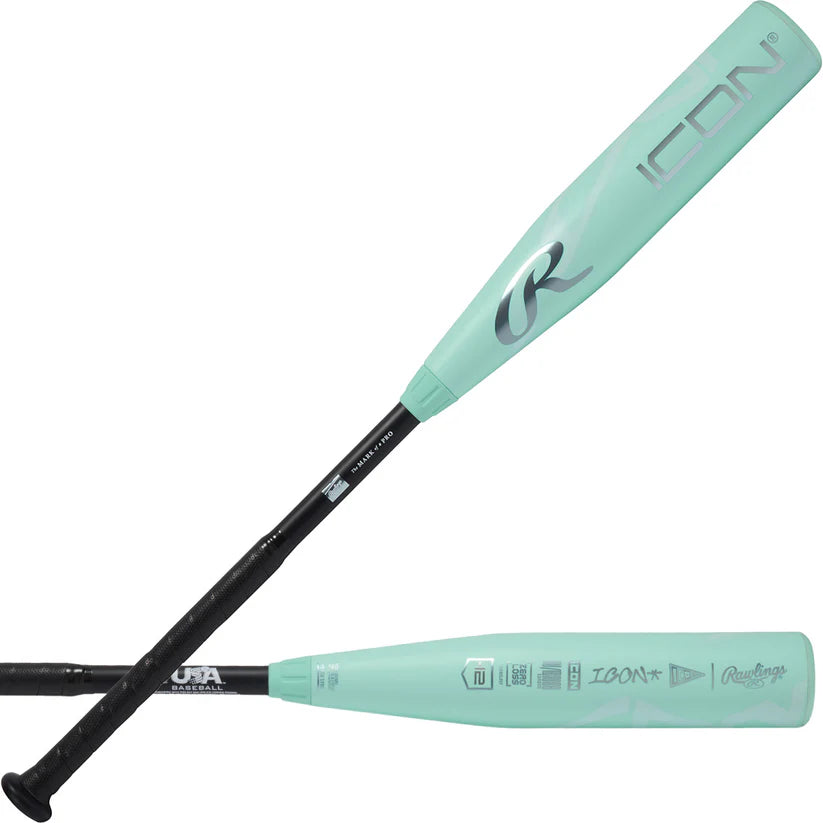 2026 Rawlings Icon -8 USA Baseball Bat 2 5/8" Barrel Custom Game Ready ...